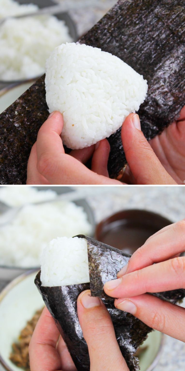 Shigureni Onigiri mit Rindersteak & Ingwer » REZEPT