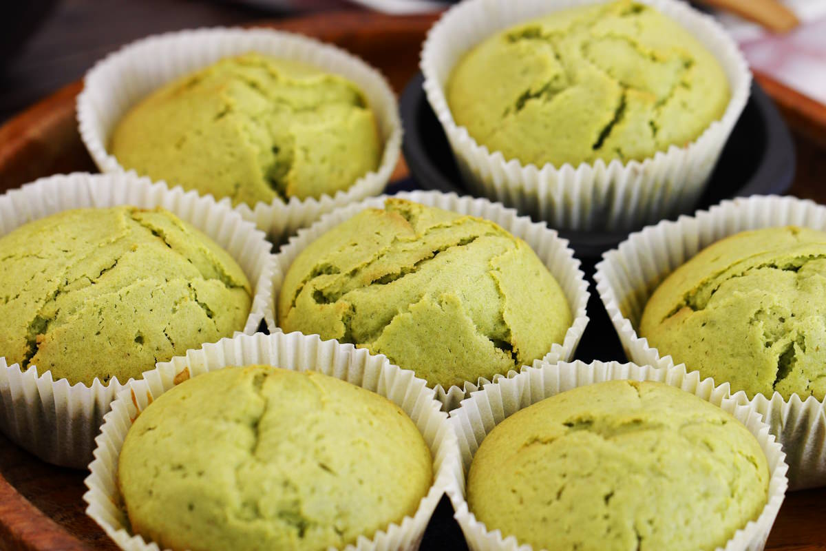 Schnelle Matcha Muffins selber machen | 30 Minuten Rezept