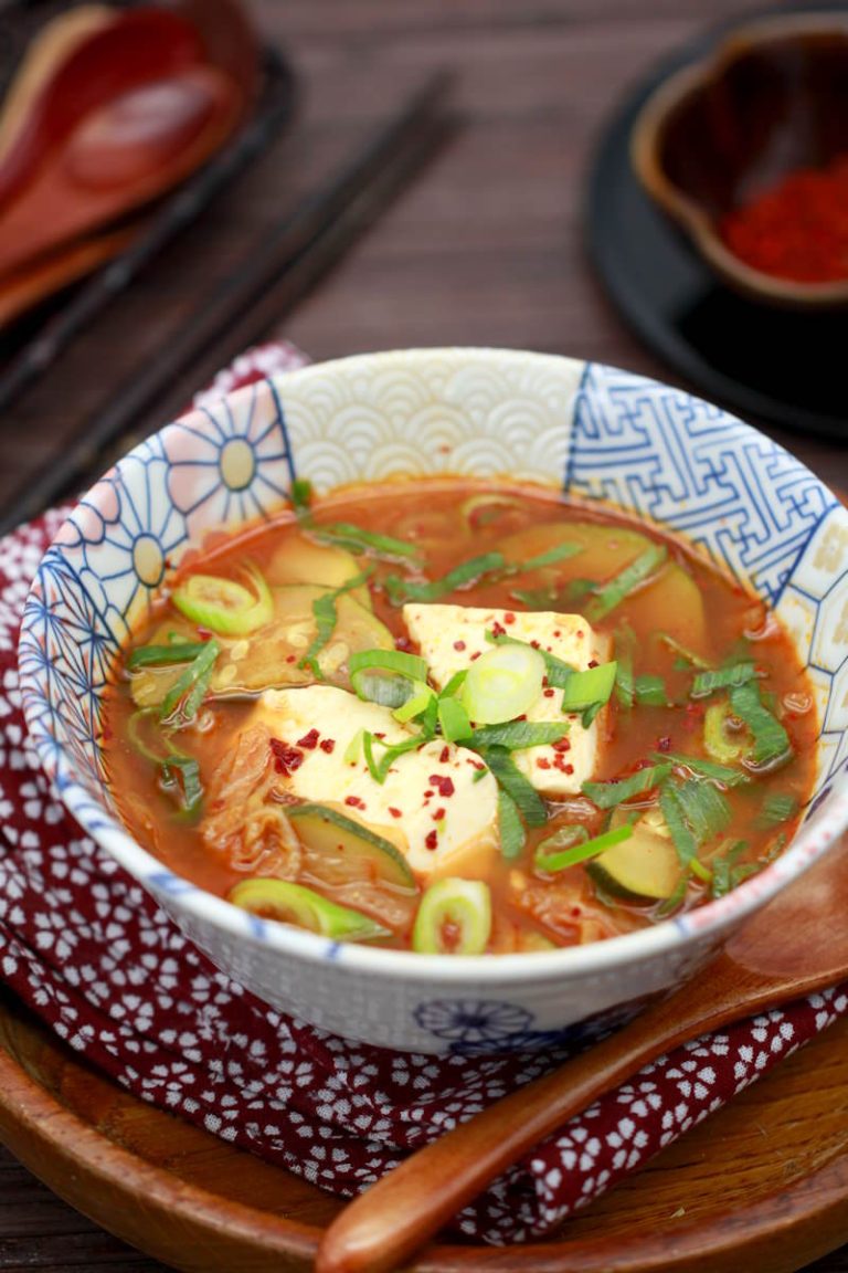 Sundubu Jjigae Rezept: Scharfer koreanischer Tofu-Eintopf
